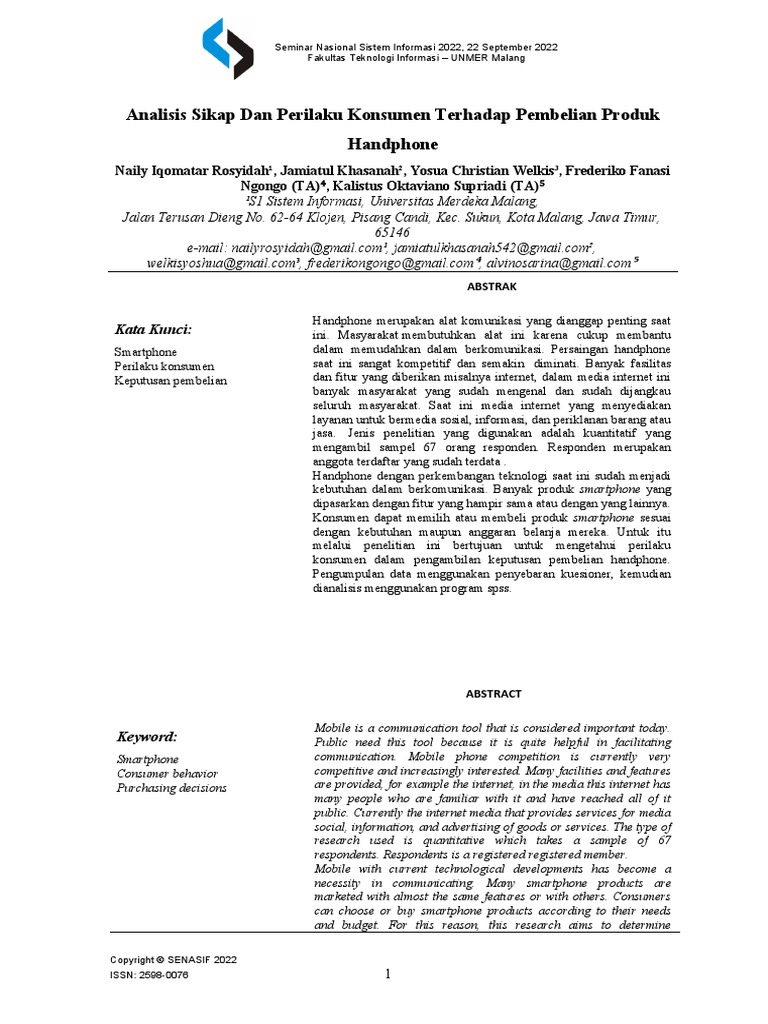 Paper Statistika Kelompok 2 | PDF