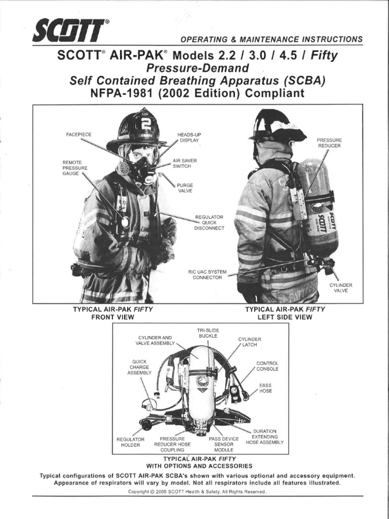 Scba Scott 4.5 | PDF