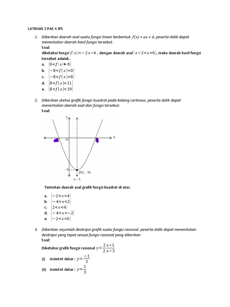 Latihan Pas X Ips 2 | PDF | Metode & Bahan Ajar