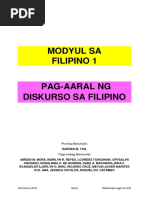 Aralin 1 Akademiko Sa Wikang Filipino | PDF