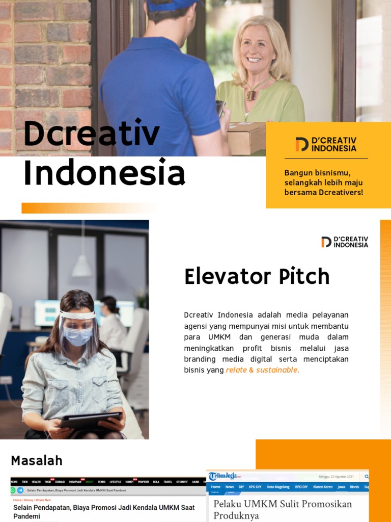 Contoh Pitchdeck | PDF