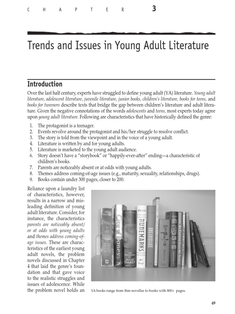 Trends and Issues in Young Adult Literature | PDF | Young Adult Fiction ...
