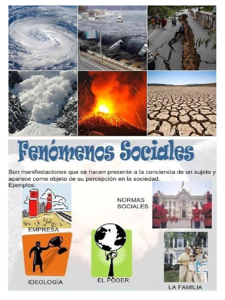 fenomenos naturales y sociales.docx | PDF