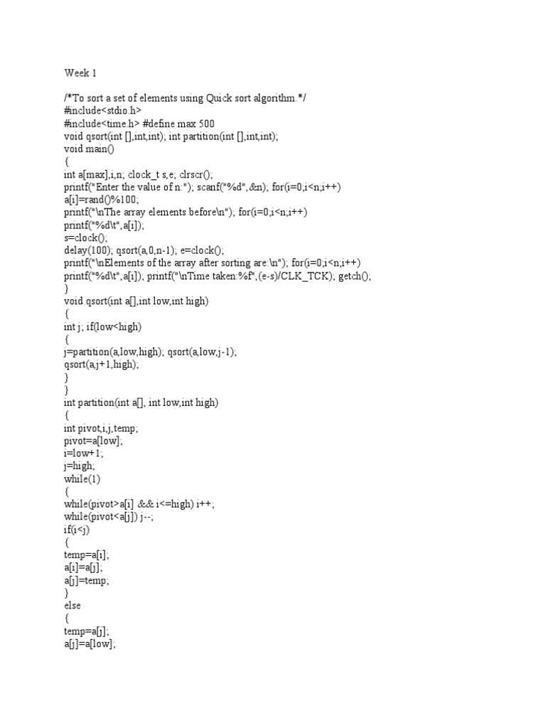 DAA Lab | PDF | Algorithms And Data Structures | Combinatorics DAA Lab | PDF | Algorithms And Data Structures | Combinatorics