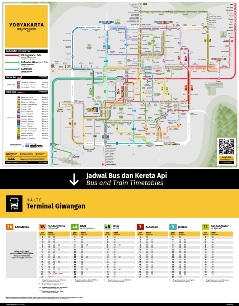 Peta Transportasi Massal Yogyakarta PDF | PDF