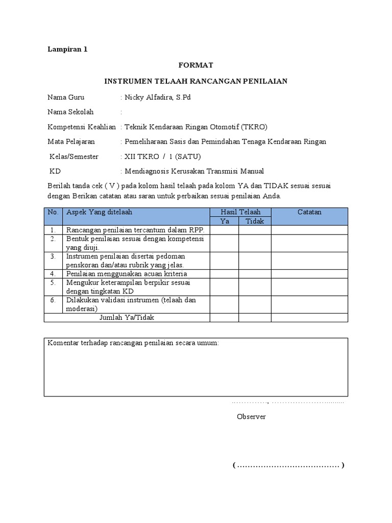 Praktik (Best Practice) Penilaian Pembelajaran | PDF
