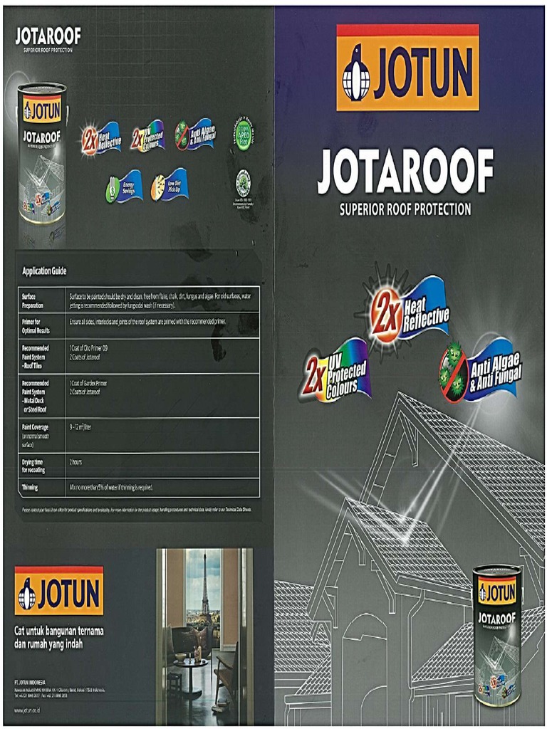 Brosur Jotun Jota Roof | PDF