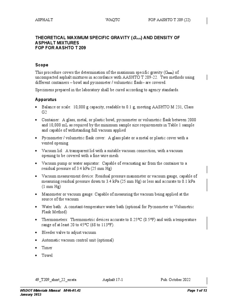 t209 PDF | PDF | Pressure Measurement | Vacuum