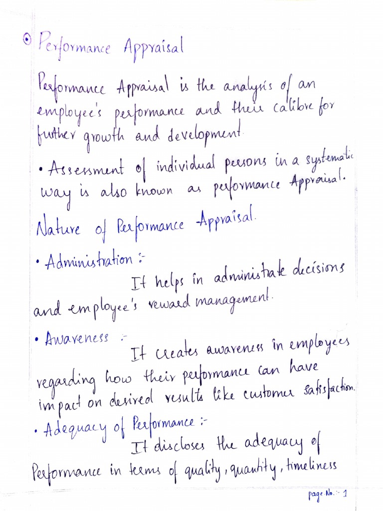 Performance Appraisal in Counseling | PDF | Wellness | Self-Improvement