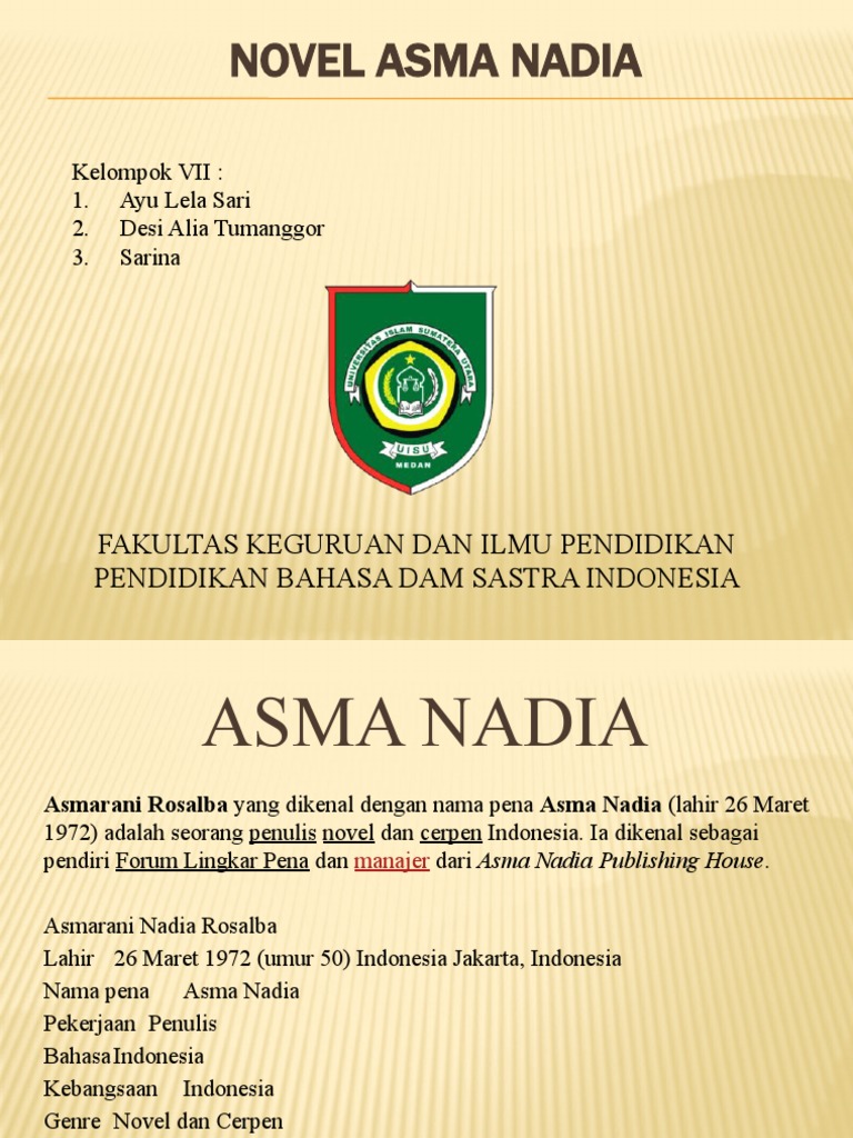 Novel Asma Nadia | PDF