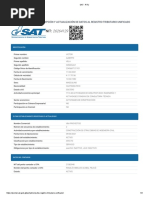 Constancia RTU Digital Ejemplo | PDF | Impuesto sobre la renta | Impuestos