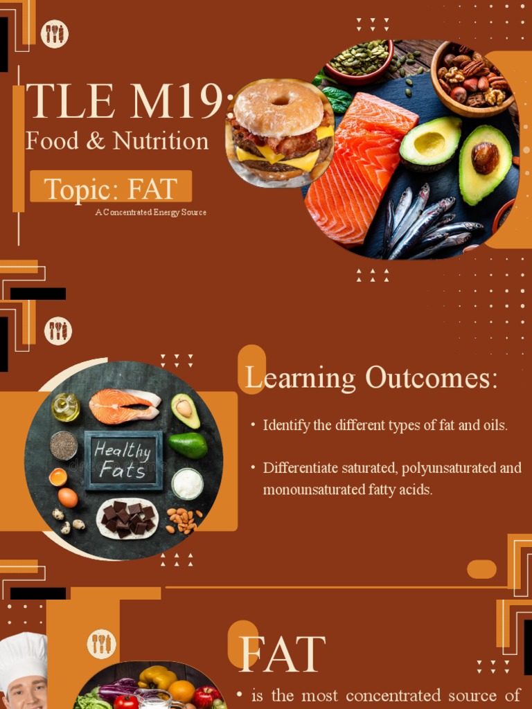 FATS A Concentrated Energy Source 2 | PDF | Fat | Cholesterol
