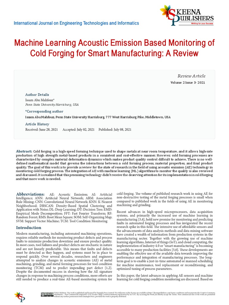 Ijeti 02 00017 | PDF | Machine Learning | Forging