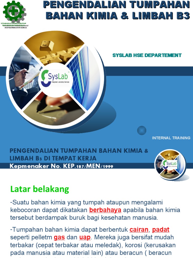 TM 13 Penangan Tumpahan Bahan Kimia 2018 | PDF
