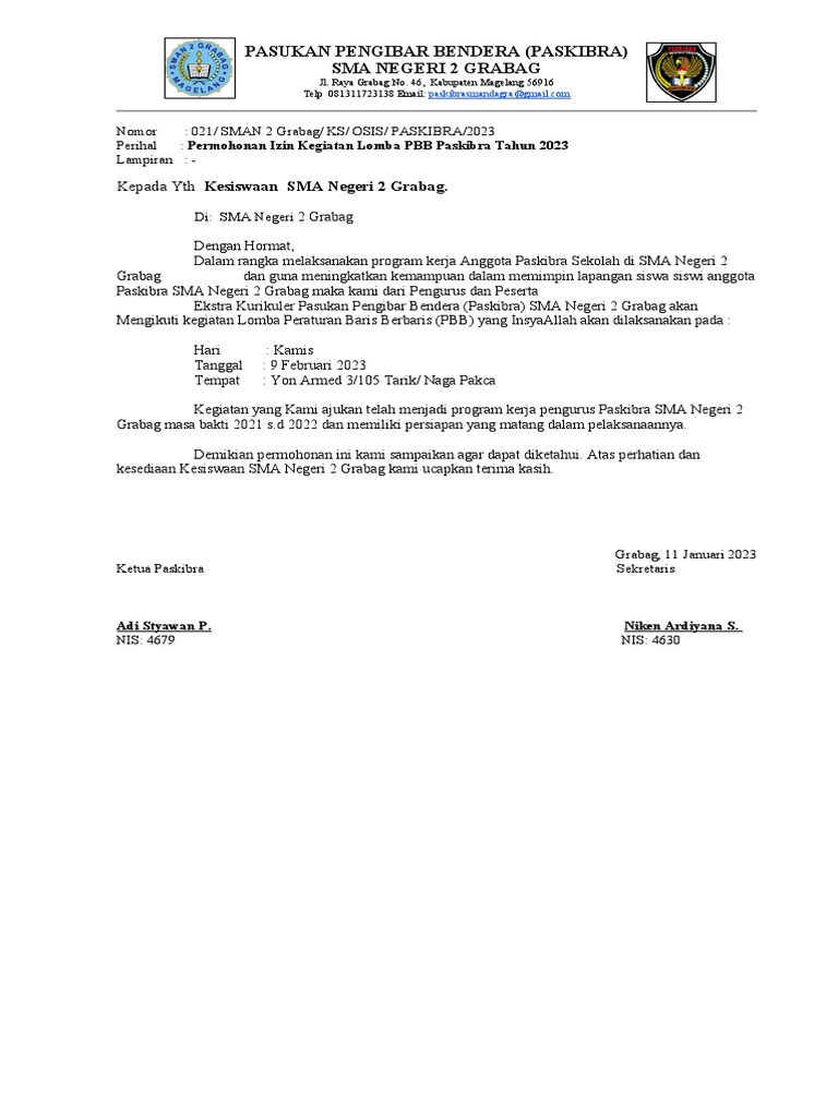 Proposal LOMBA PBB Naga Pakca Revisi 2-2 | PDF