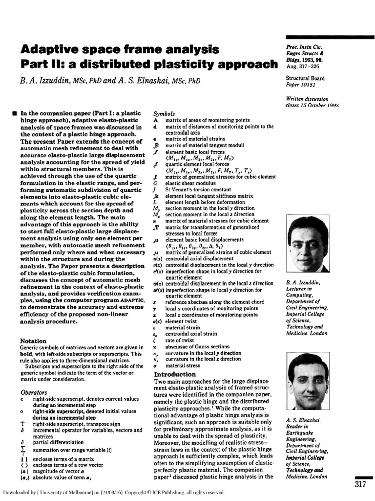 Adaptive Space Frame Analysis Part II PDF | PDF | Stress (Mechanics ...