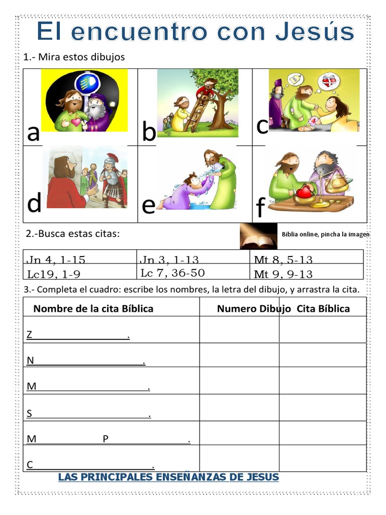 Encuentro Con Jesus | PDF