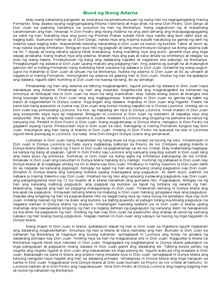 Buod | PDF