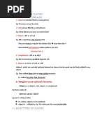 The Five Sentence Structures (SV, SVC, SVO, SVOO, SVOC) | PDF | English ...