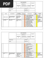 Risk Assessment Relocation Overhead Line | PDF | Risk | Personal ...