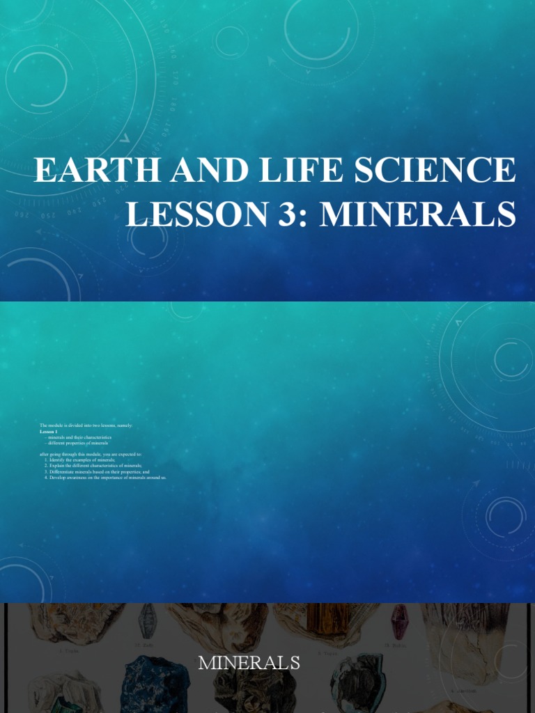 Understanding Mineral Characteristics | PDF | Minerals | Rock (Geology)