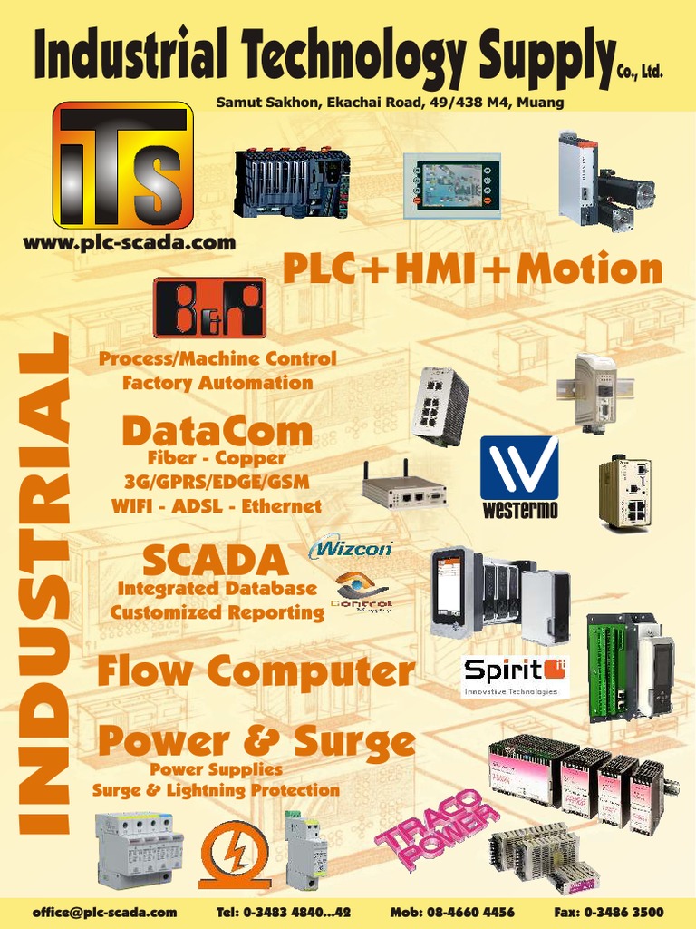 ITS Brochure | PDF | Programmable Logic Controller | Scada
