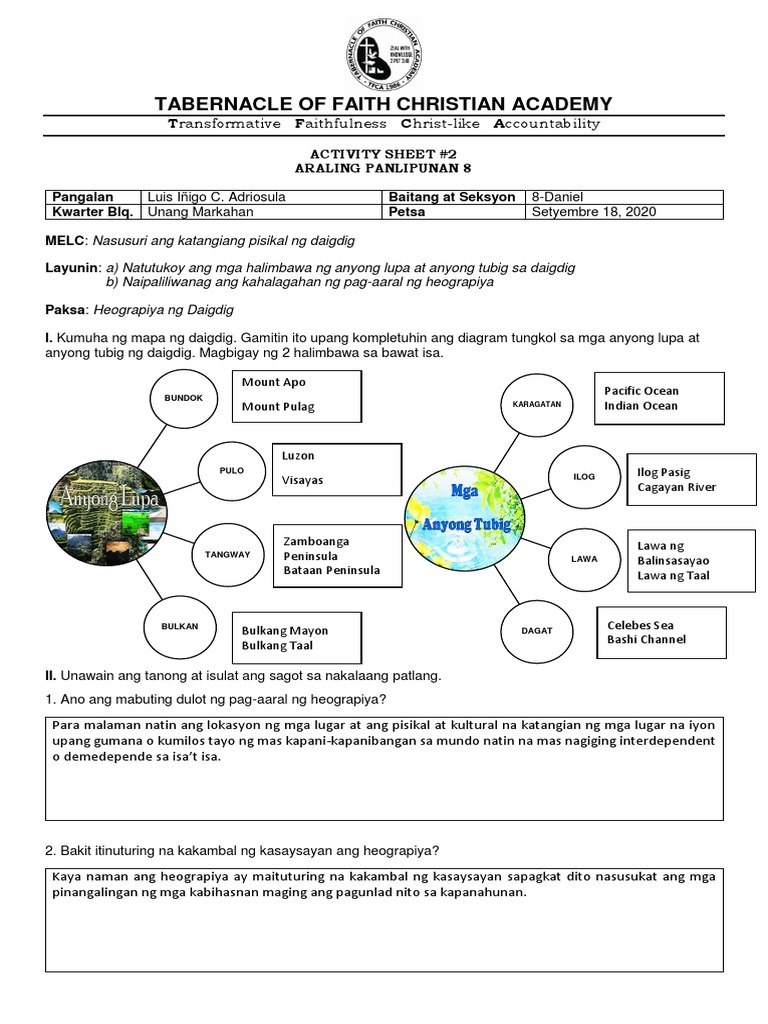 Luis Adriosula - WORKSHEET 2 | PDF