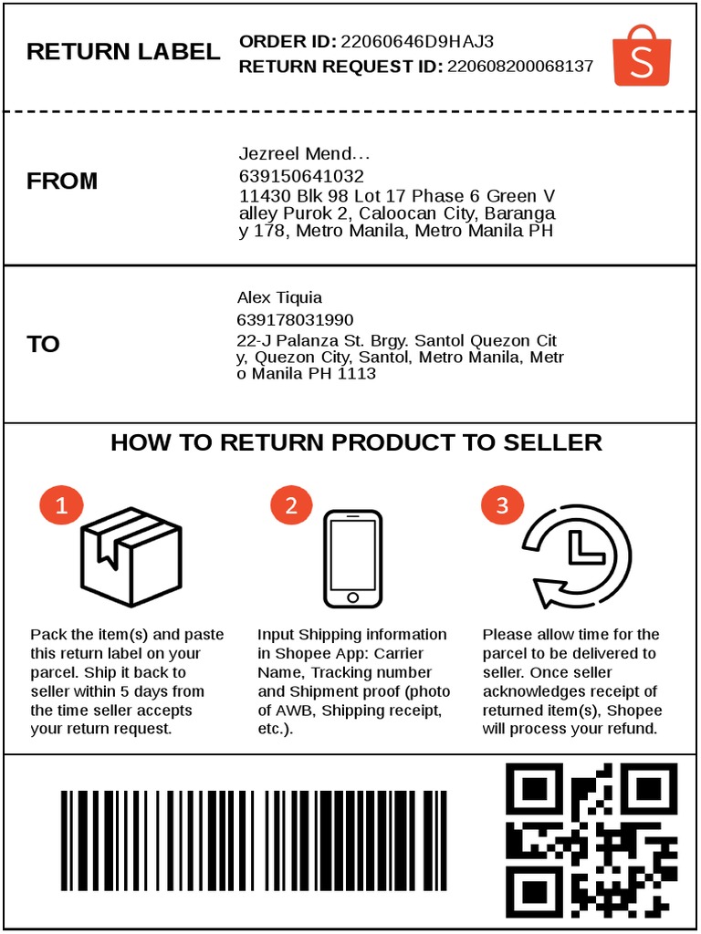 Shopee Return | PDF