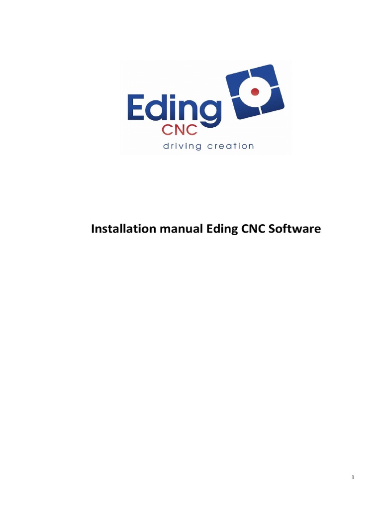 Eding CNC Software Installation Manual | PDF | Internet Protocols | Internet Protocol Suite
