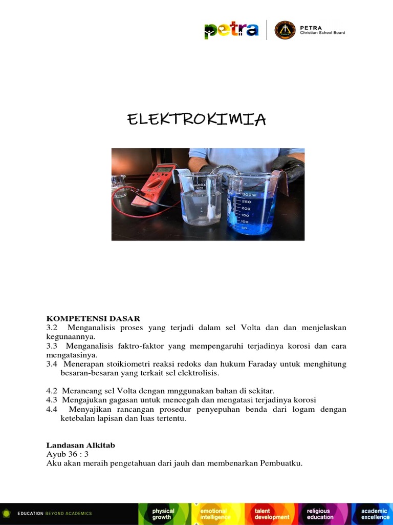 Elektrokimia Rev 1 | PDF