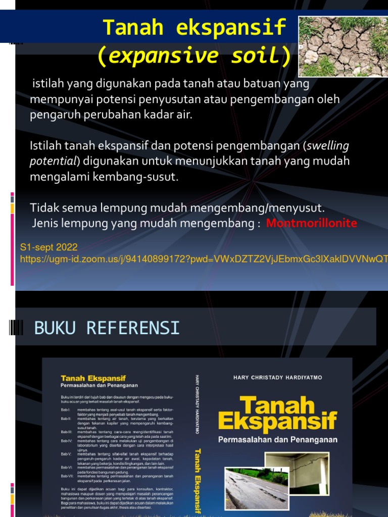 Slide Tanah Ekspansif S2 PDF | PDF