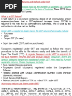 Comprehensive GST Forms Overview | PDF | Taxes | Taxation