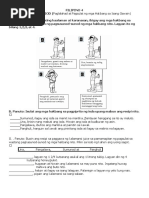 Filipino 5 Worksheet - Realon, J | PDF