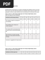 Minnesota Satisfaction Questionnaire (Short-Form) | PDF