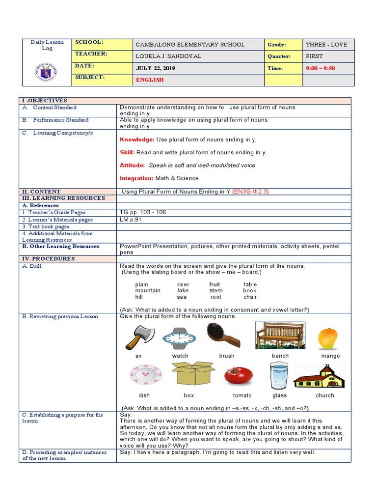 Lesson Plan | Download Free PDF | Learning | Differentiated Instruction