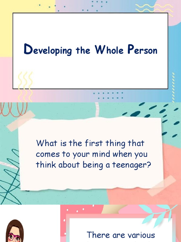 Developing The Whole Person | PDF