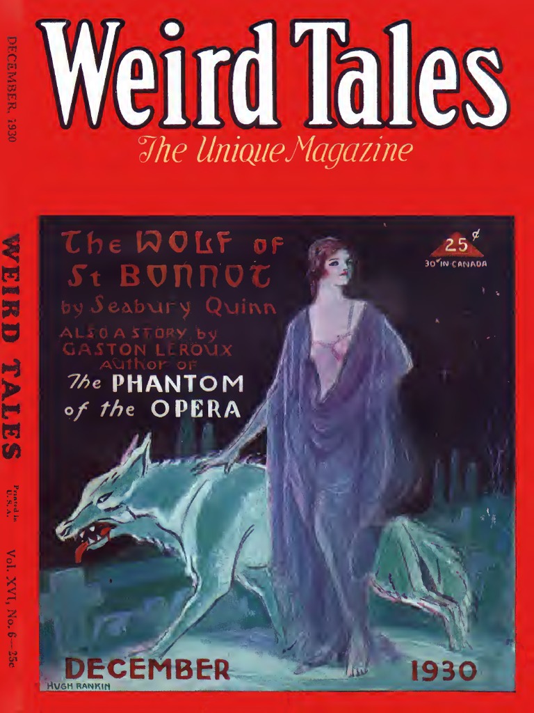 Weird Tales v16n06 PDF | PDF | Weird Tales