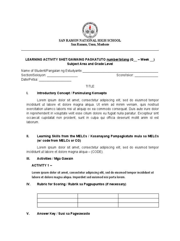 LAS Format 2021 | PDF