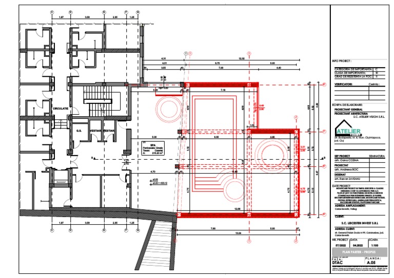 A.05 Plan Parter - Propus PDF | PDF
