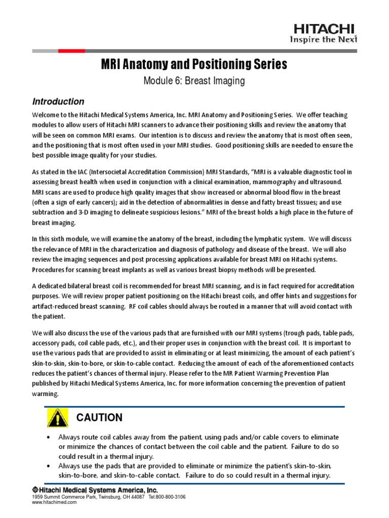 MRI MAma | PDF | Breast Cancer | Cancer