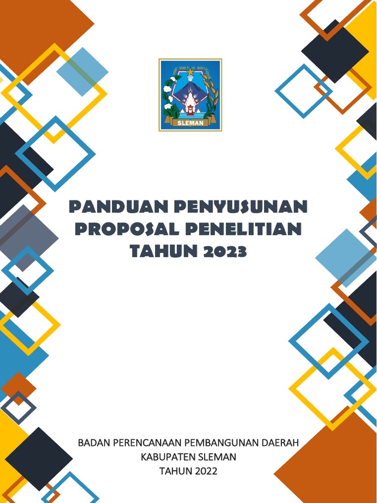 Panduan Penyusunan Proposal Penelitian 2023 - 21 Des | PDF