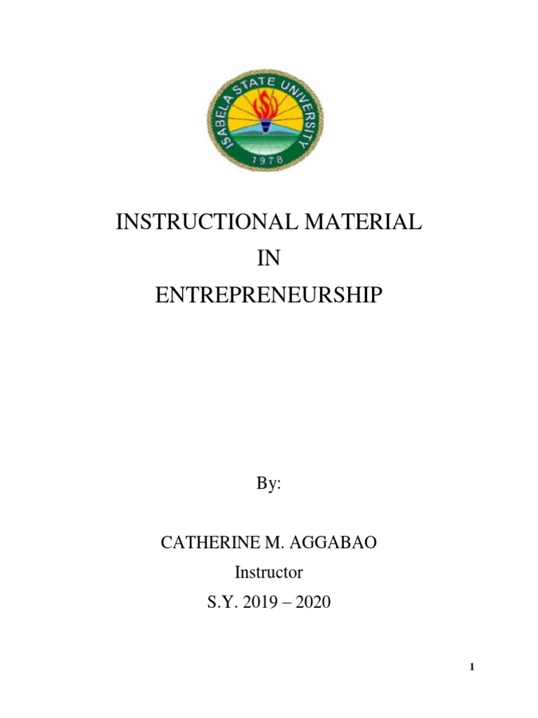Investing in Entrepreneurship Essentials | PDF | Entrepreneurship ...