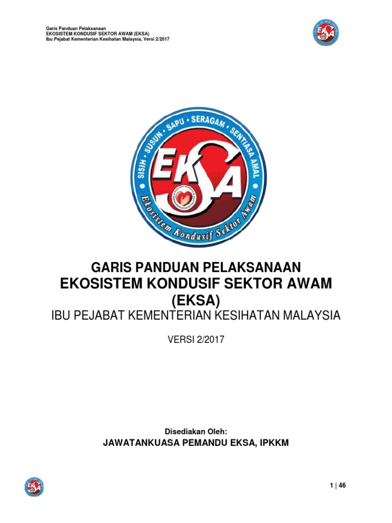 Garis Panduan Eksa KKM Versi 2 Tahun 2017 30112021 | PDF