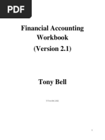 Financial Accounting Workbook Overview | PDF | Expense | Equity (Finance)