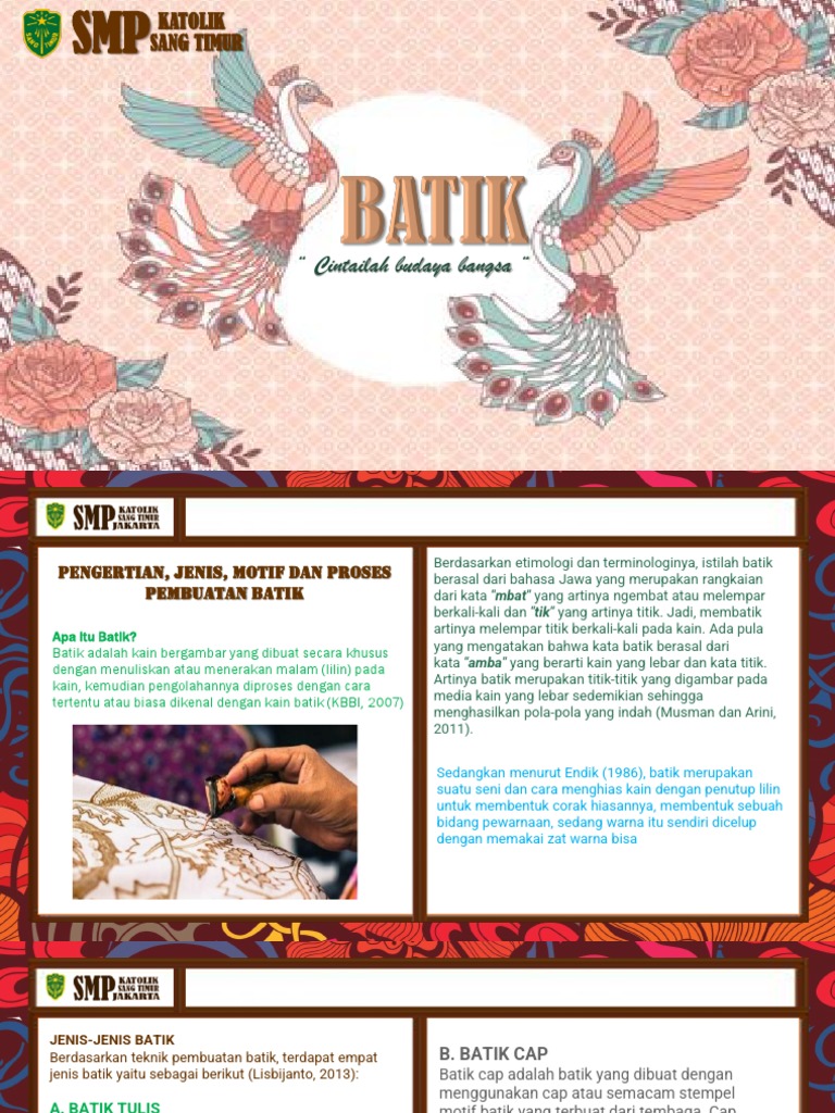 Batik Kelas 7 PDF | PDF