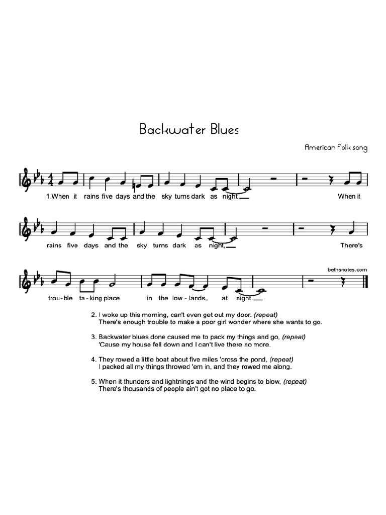 Backwater Blues 1 | PDF