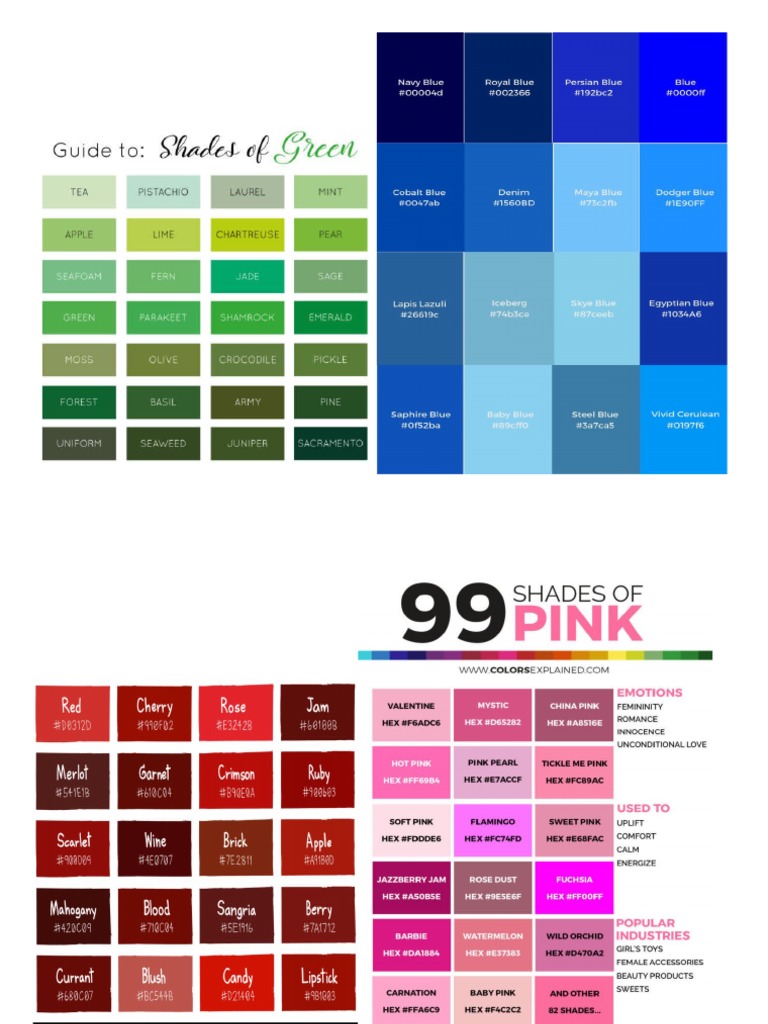 Shades of Colours | PDF