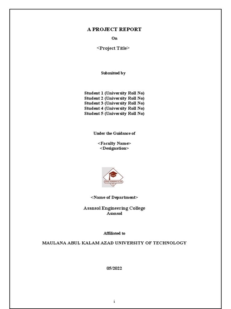 Project Format | PDF | Computing | Computer Science