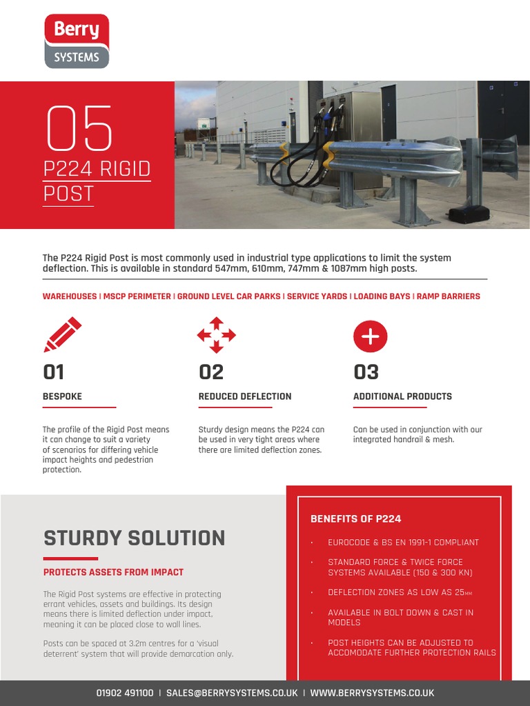 Berry-Data-Sheet-05-P224-Rigid-Post | PDF