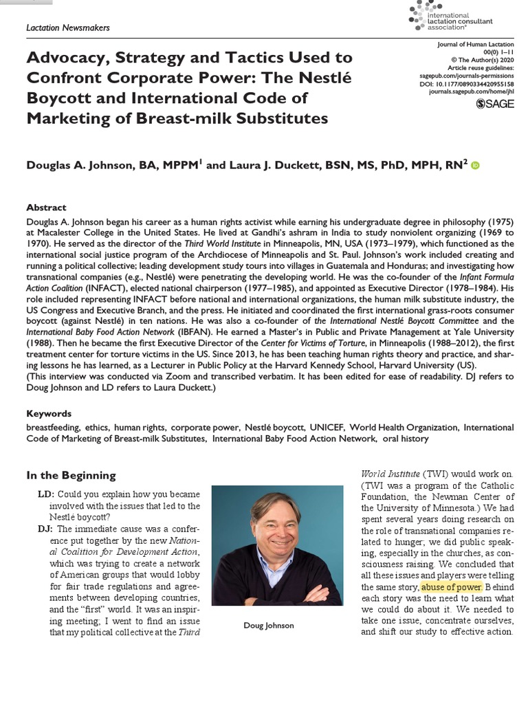 Advocacy, Strategy and Tactics Used To Confront Corporate Power | PDF ...